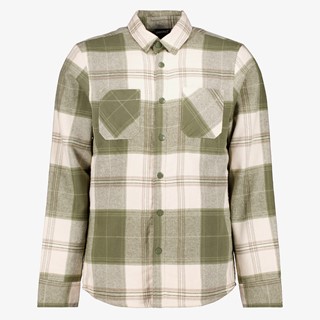 Unsigned gevoerd heren overhemd groen geruit online bestellen | Scapino